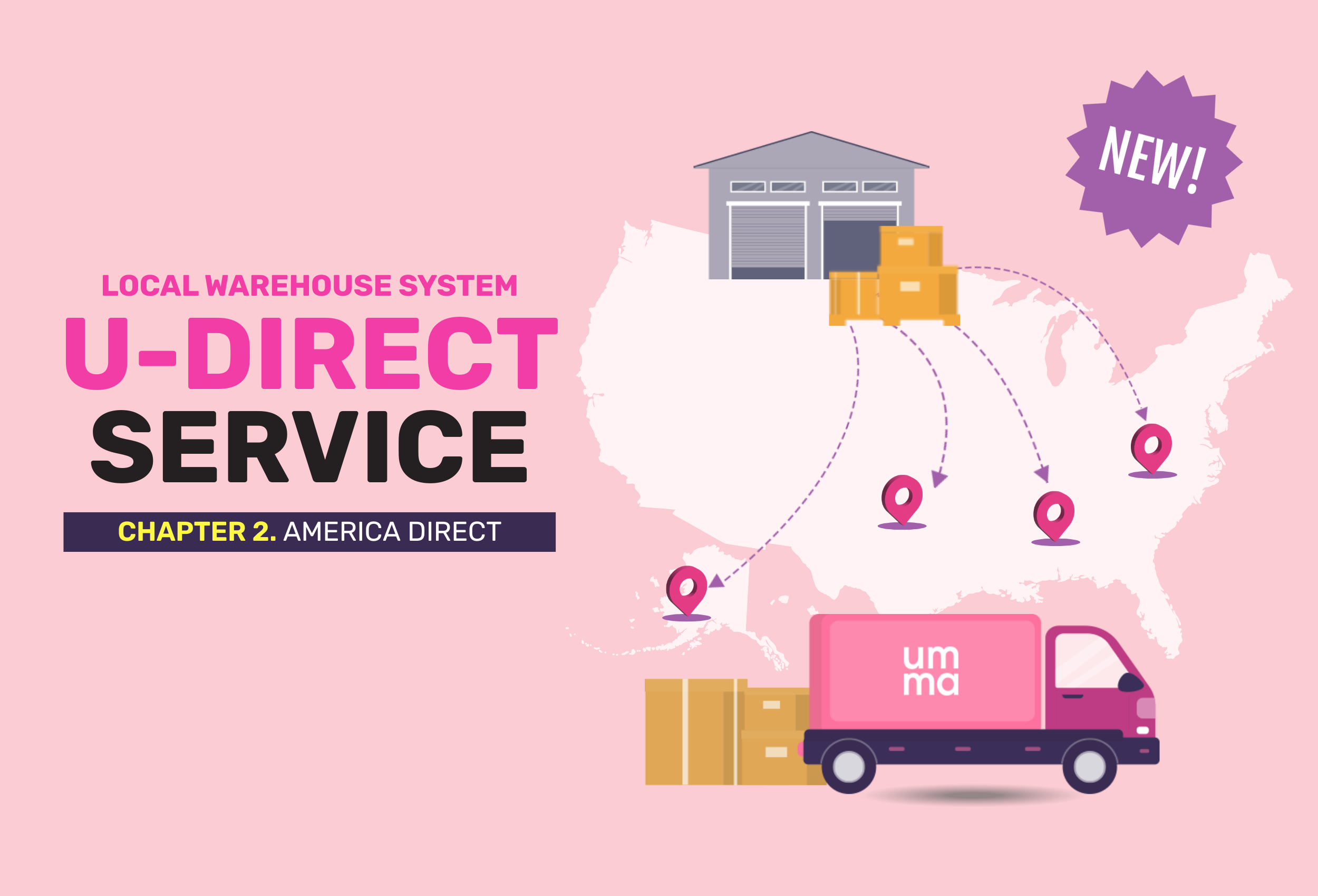 U-DIRECT | America Direct Warehouse Service | UMMA