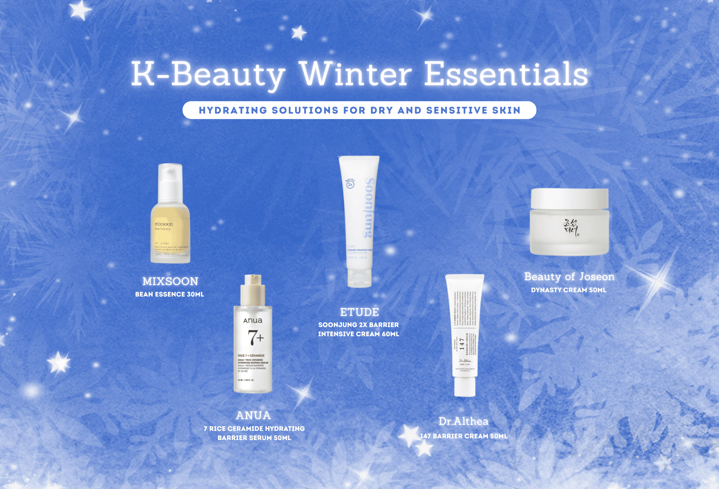 K-Beauty Winter Essentials for Dry Skin | UMMA